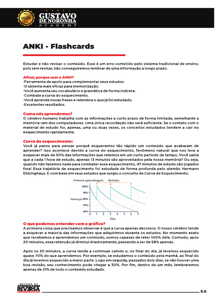 Anki Flashcards | PDF