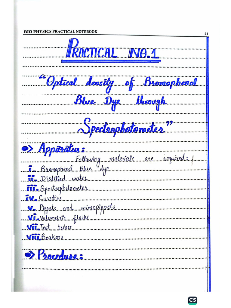 Biophysics Practical 1 (Elite Nursing Platform) | PDF