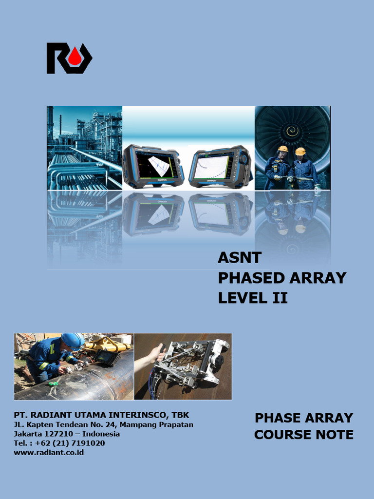 Manual & Encoded Phased Array (Inspection of Welds) | PDF