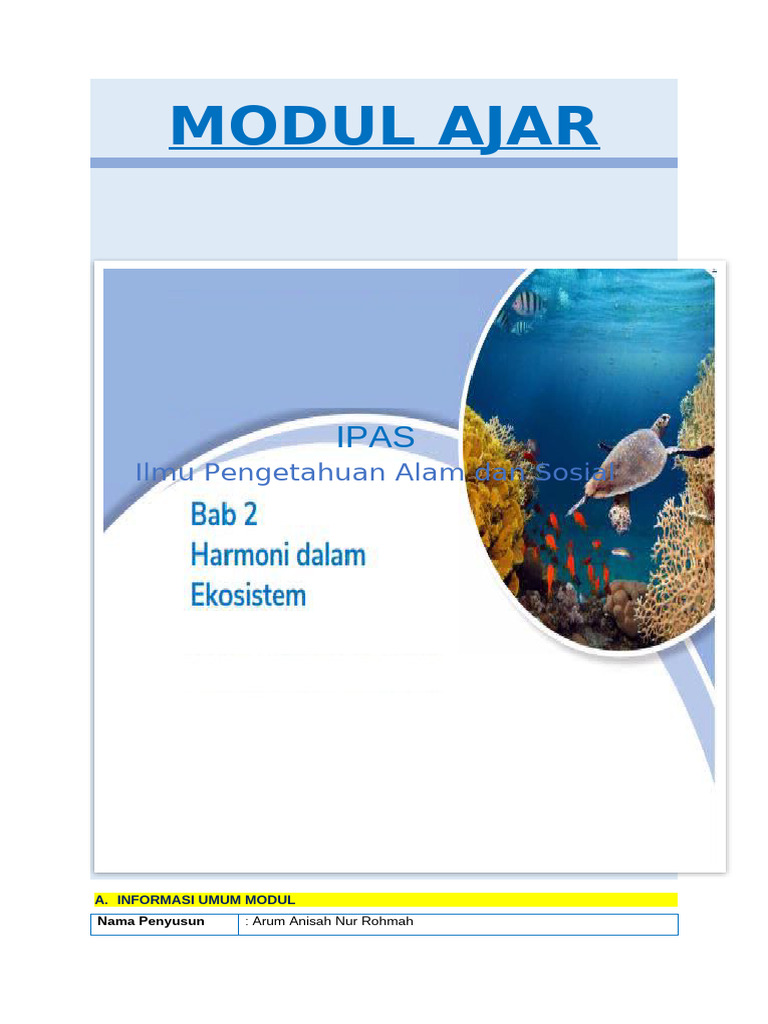 BAB 2 - MA IPAS Kls 5 | PDF
