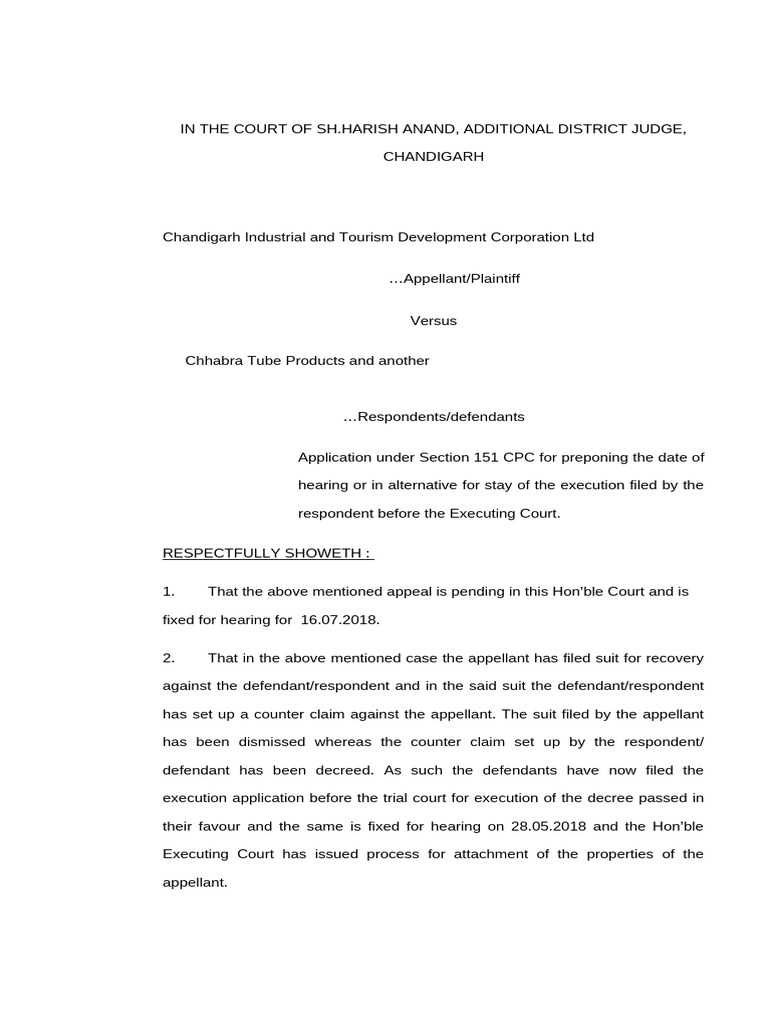 Appeal CITCO Vs Chhabra Tube Products | PDF