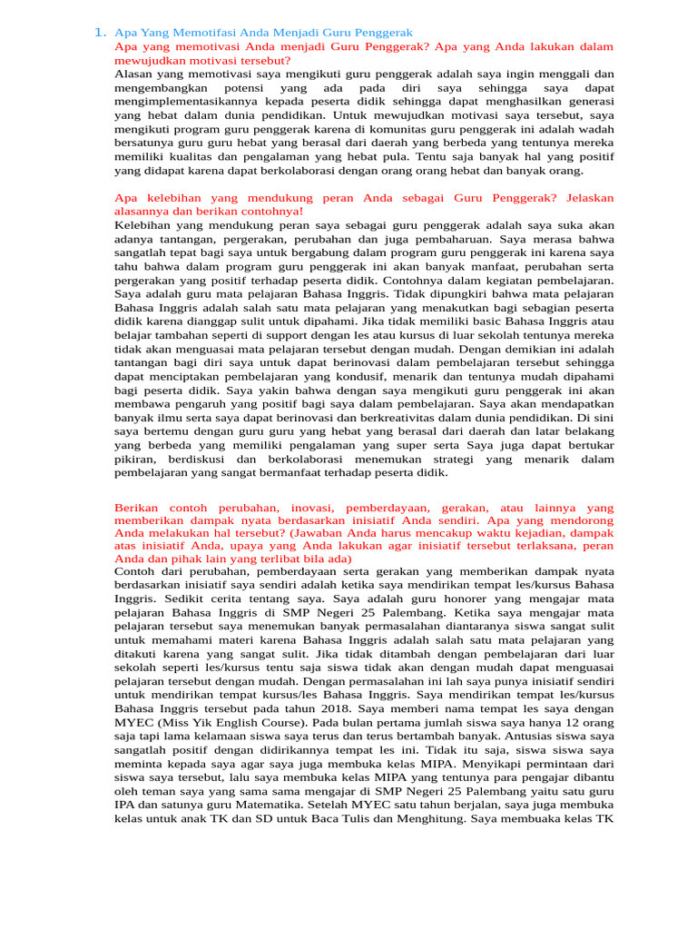 Isian Essay CGP Okt 2023 | PDF