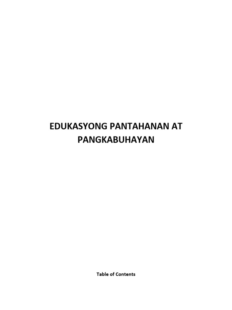 Edukasyong Pantahanan at Pangkabuhayan Copy 2 | PDF