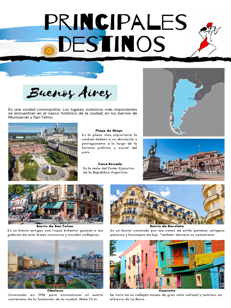 Principales Destinos de Argentina | PDF