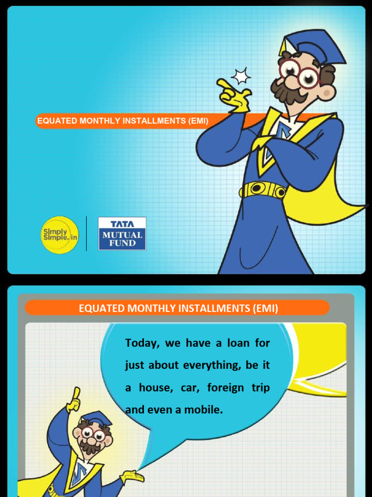 Equated Monthly Installments (Emi) | PDF