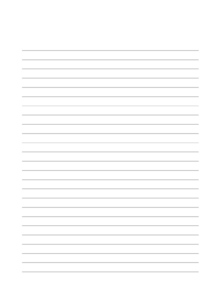 White Black Minimalist Notes Page Planner | PDF