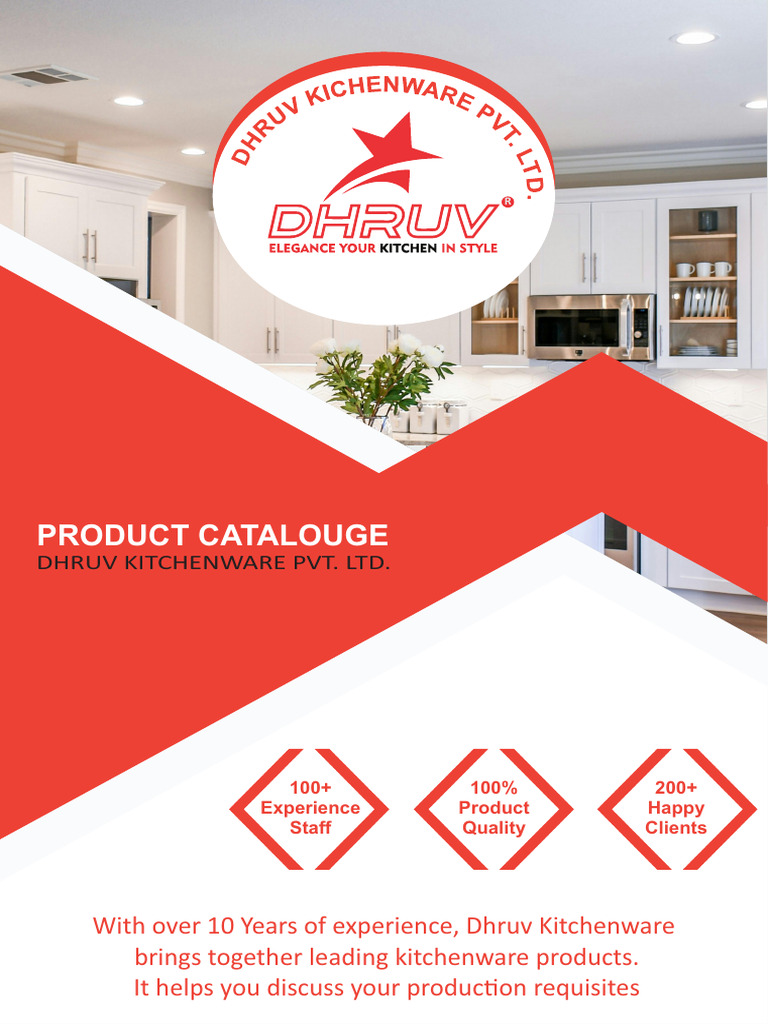 Dhruv Kichenware Product Catalogue 07 - 1 | PDF