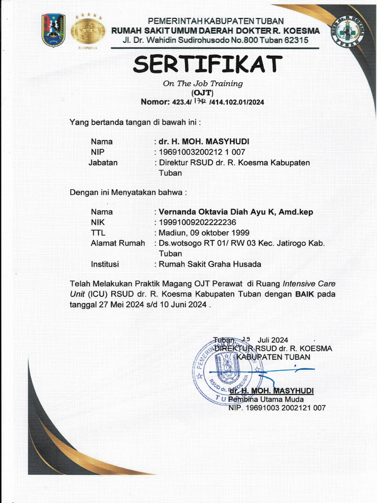 Vernanda Oktavia, Amd - Kep | PDF