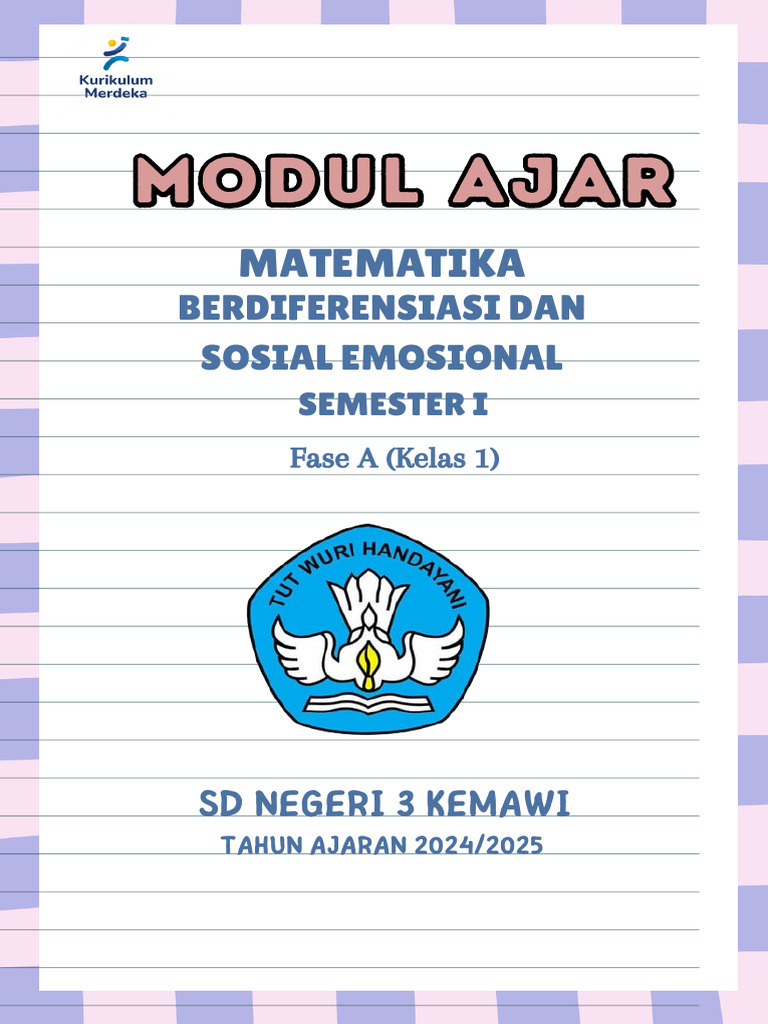 Modul Ajar Kelas 1 | PDF