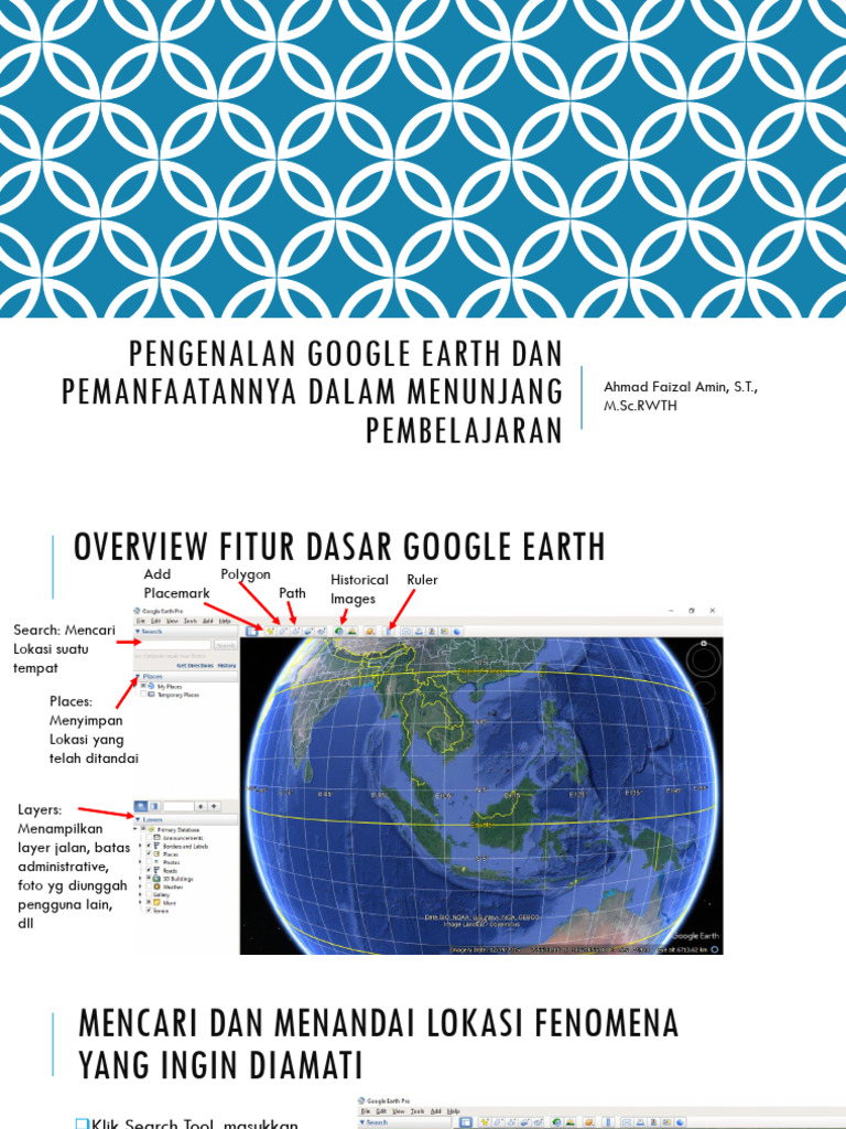 Pengenalan Google Earth Dan Pemanfaatannya Dalam Menunjang Pembelajaran ...