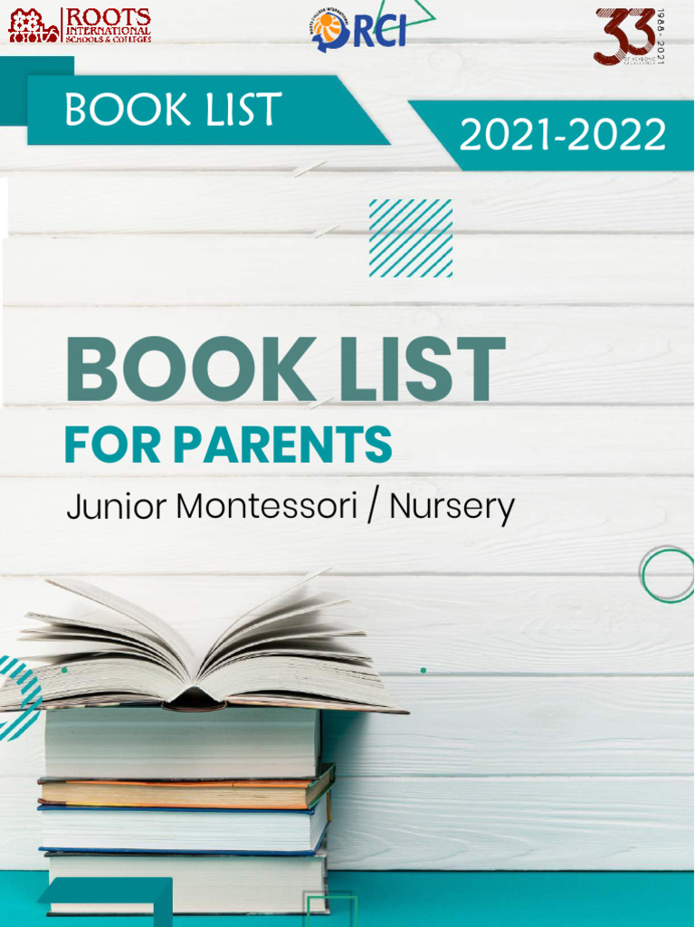 RIS Book List Junior Montessori | PDF