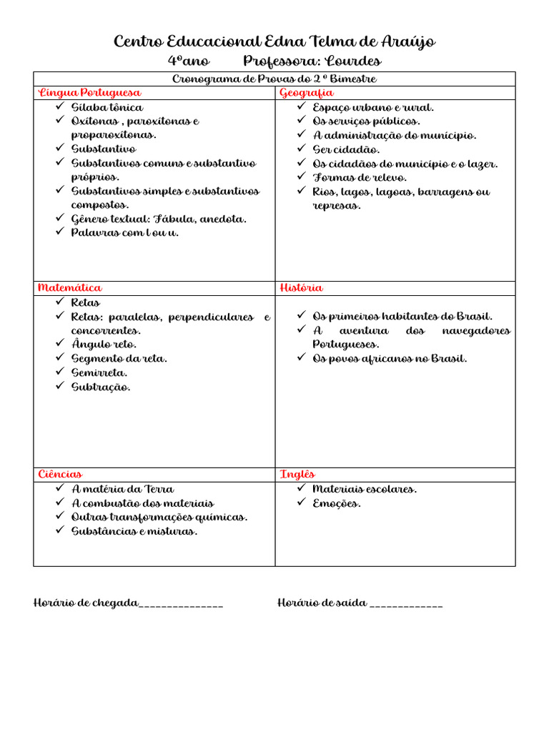 Provas Atualizadas | PDF