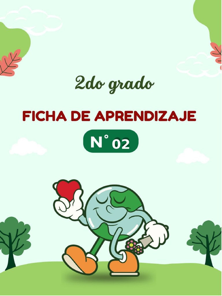 Ficha de Aprendizaje N°02 - 2do Grado | PDF