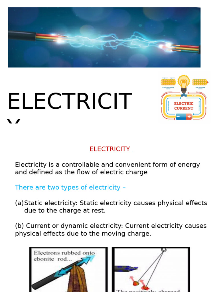 ELECTRICITY | PDF