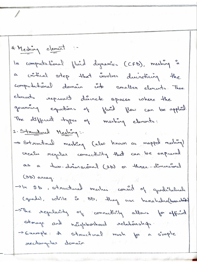 CFD 2nd Assignment | PDF