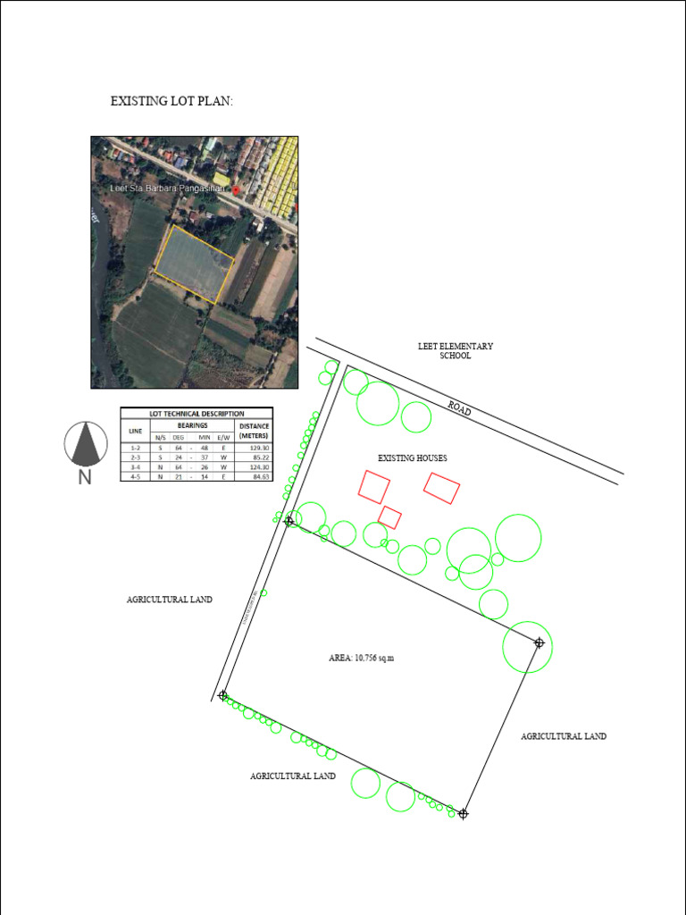Existing Leet Lot Plan-Model | PDF