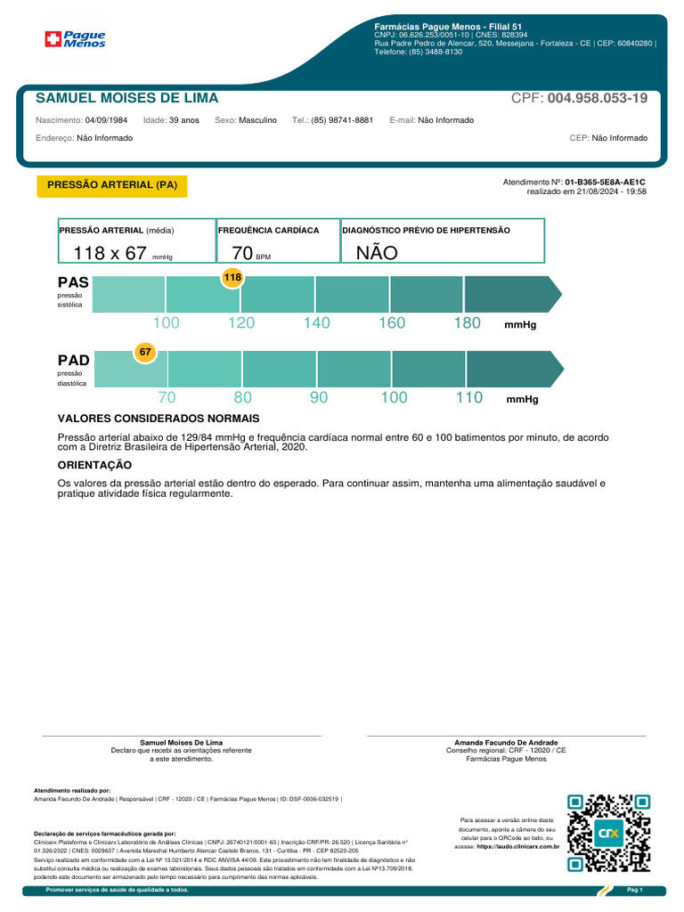 Service Declaration | PDF