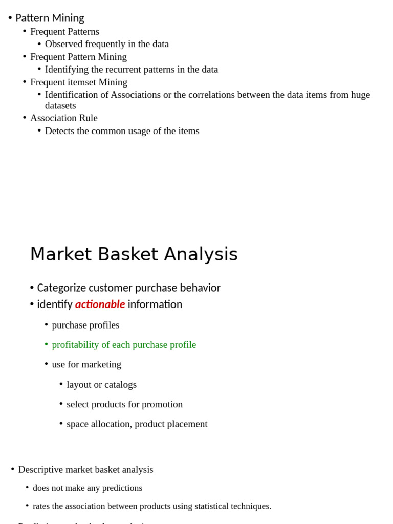 Pattern Mining | PDF
