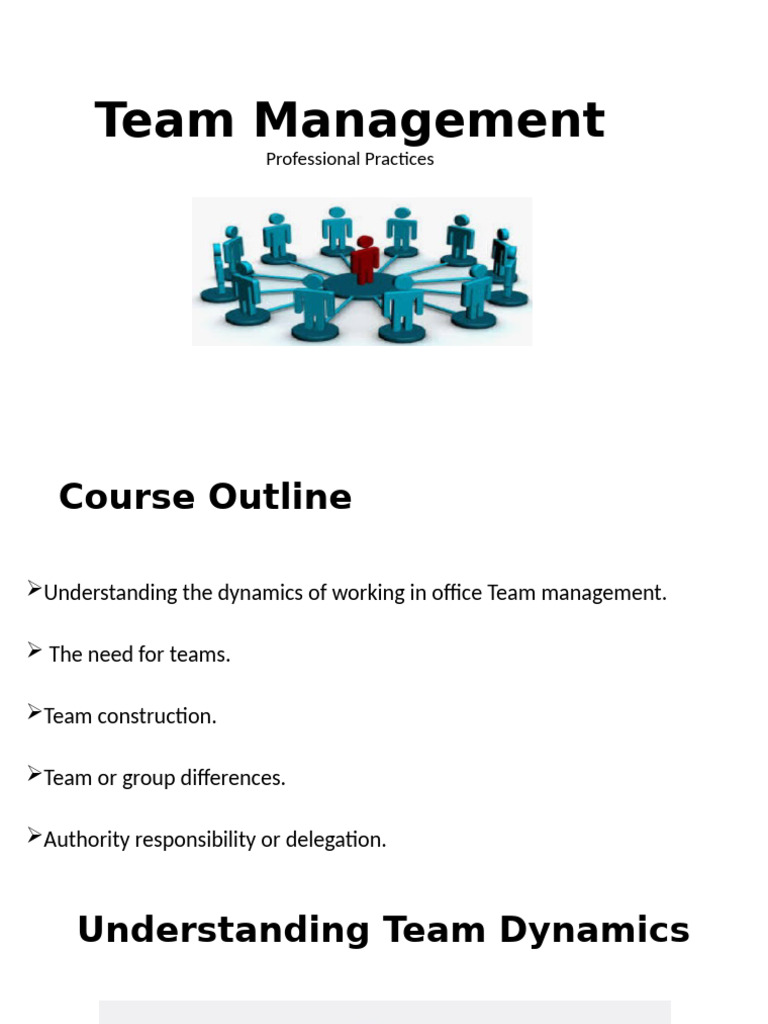 Team Management | PDF