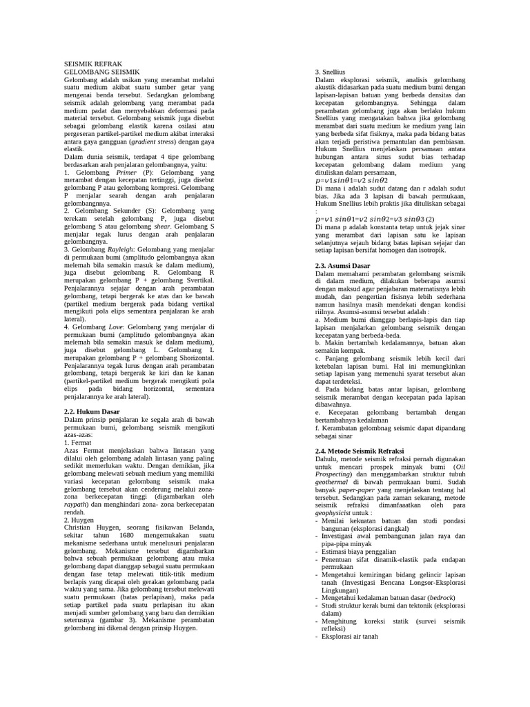 Prak Geofis Uts | PDF