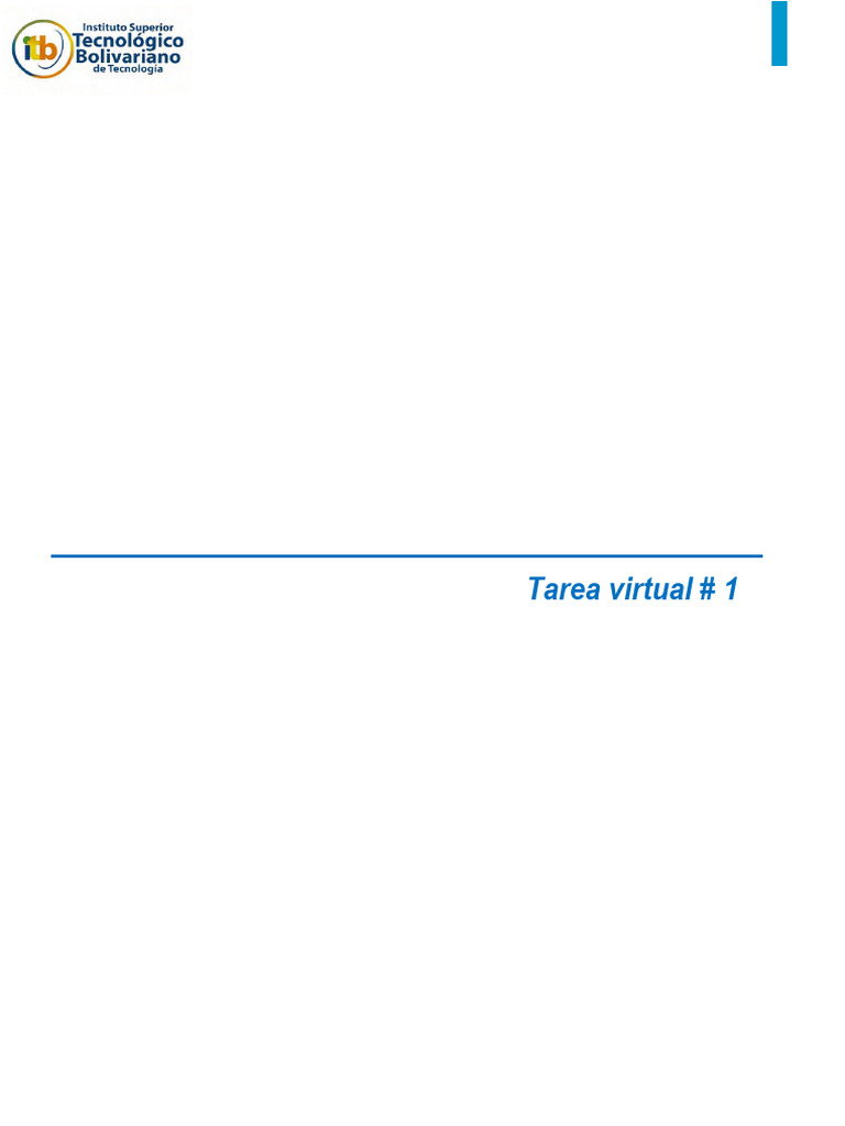 Tarea virtual # 1 TRIBUTACION II | PDF