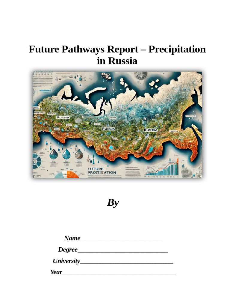 Precipitation in Russia | PDF