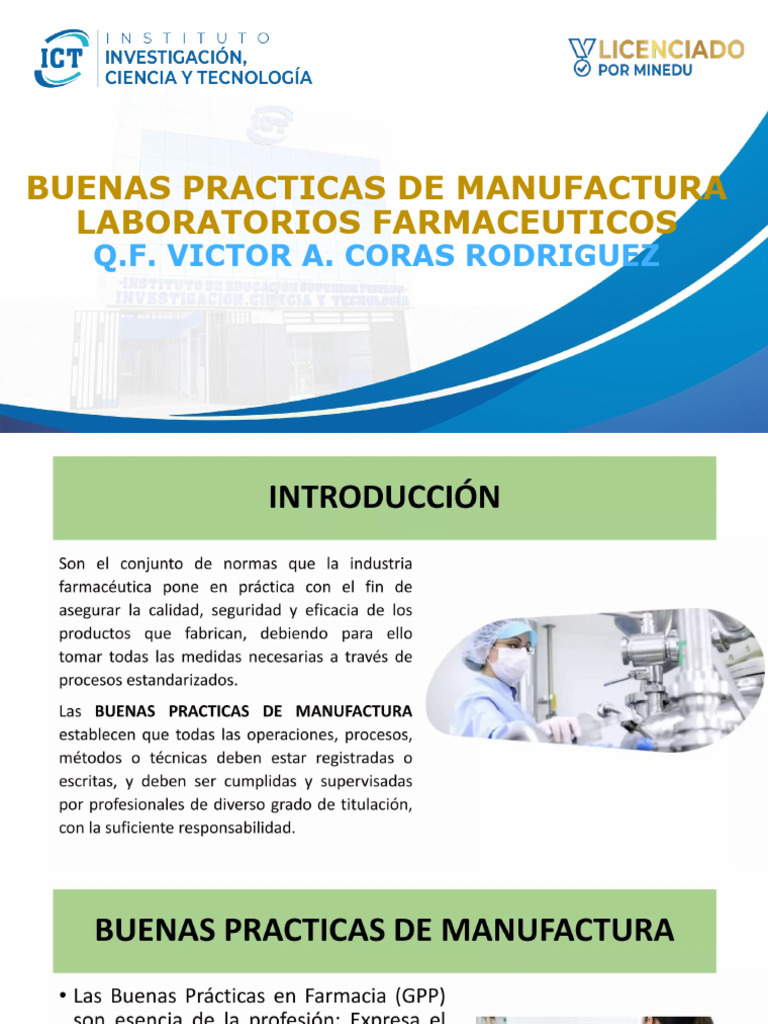 Clase Principales Laboratorios de Productos Farmaceuticos, Dispositivos Medicos y Productos ...