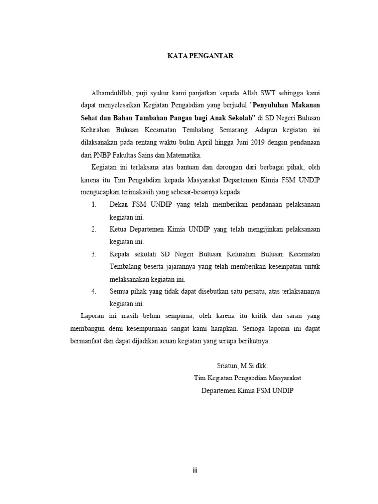 Laporan Pkm Pdf