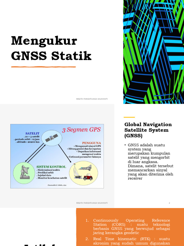 Pengukuran Static GNSS | PDF