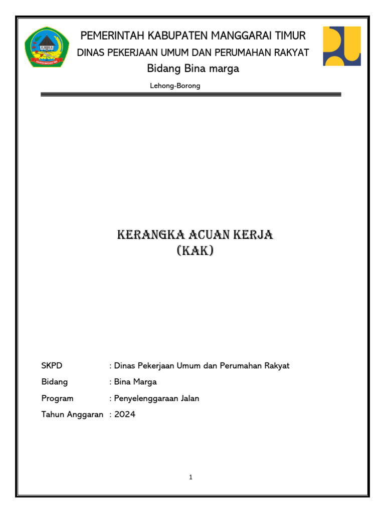 Kak Jalan 2024 Dana Dau Ok | PDF