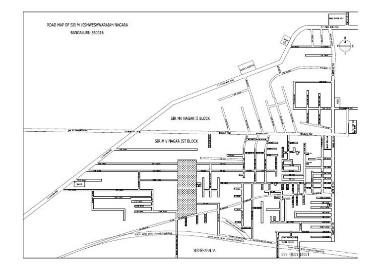 SIR MV Nagara Layout Plan Final-Model | PDF