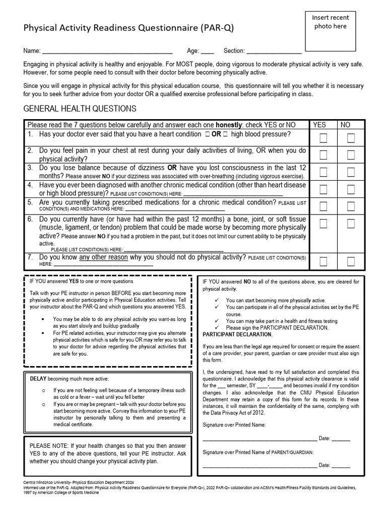 Pe Dept - Par Q | PDF