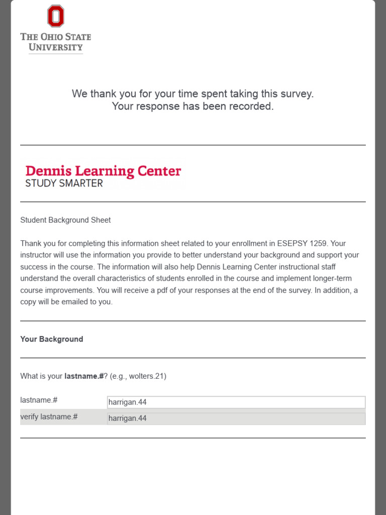 Response Summary | PDF