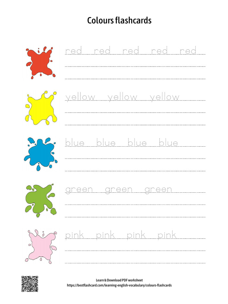Colors - Tracing | PDF