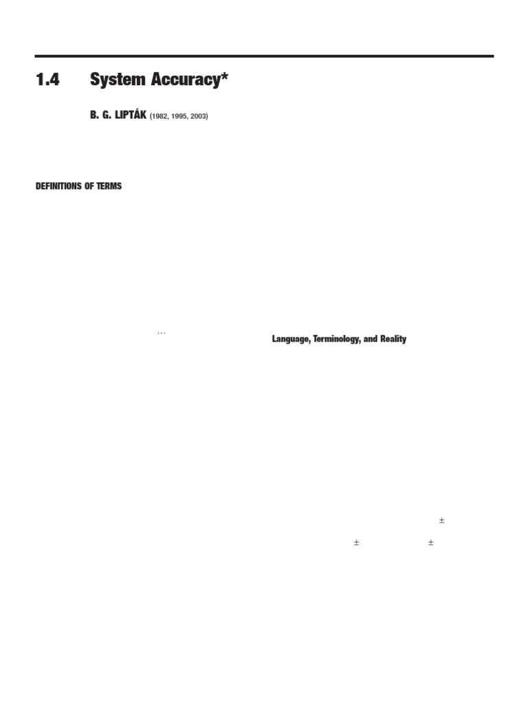 INSTRUMENT ENGINEERS' HANDBOOK - Process Measurement and Analysis ...