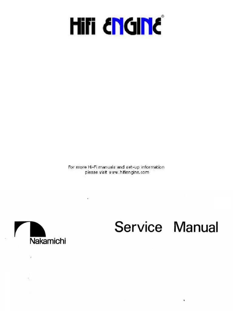 BX-300 Service Manual | PDF