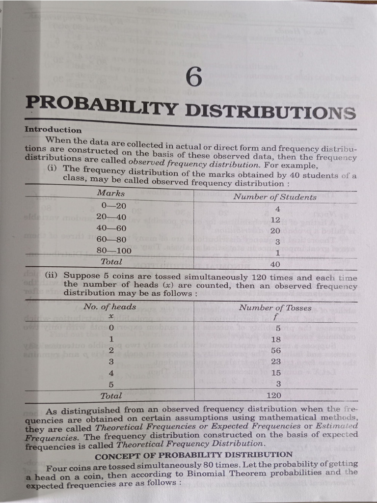 Probability Distribution | PDF Probability Distribution | PDF