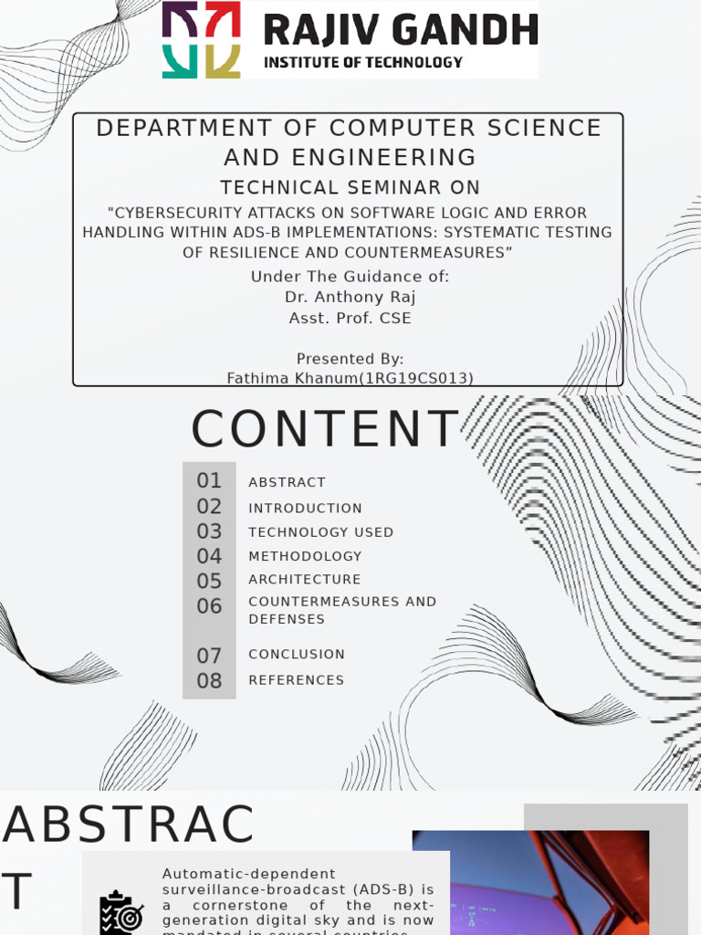 Fathima Khanum Technical Seminar | PDF | Electronics | Computing
