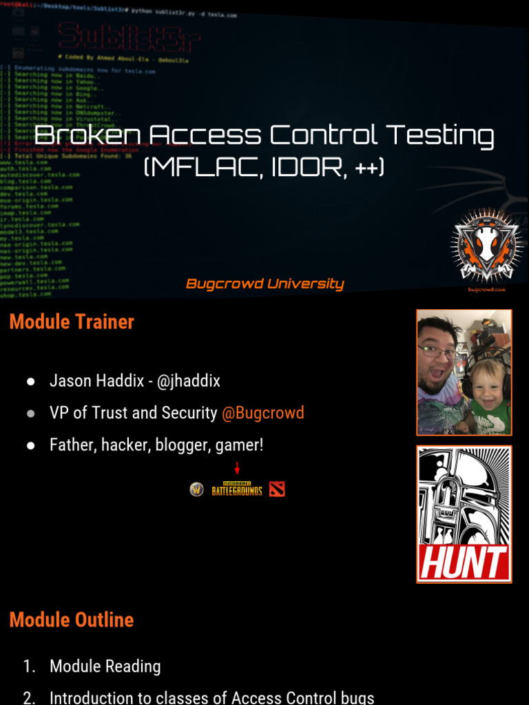 Broken Access Control Examples | PDF