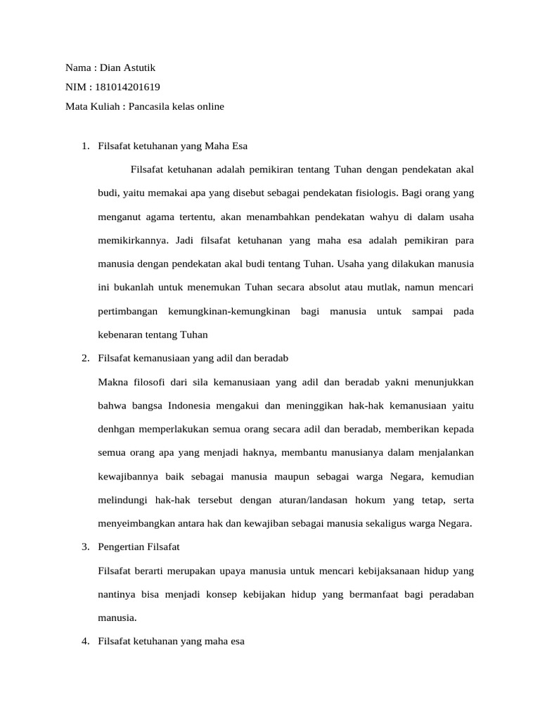 Pancasilaa Dena | PDF