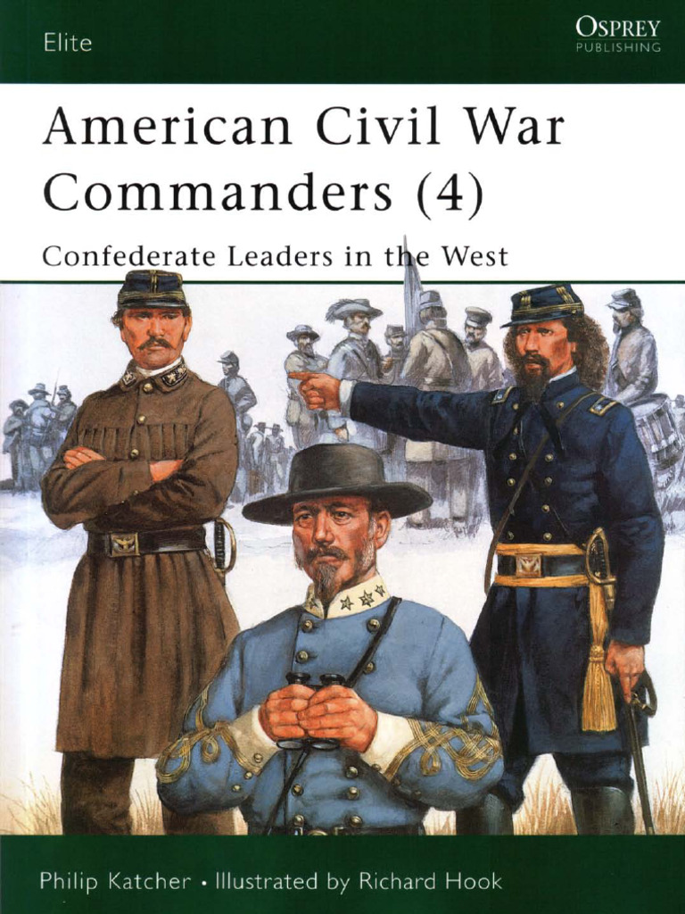Osprey - ELI 094 - American Civil War Commanders (4) Confederate ...