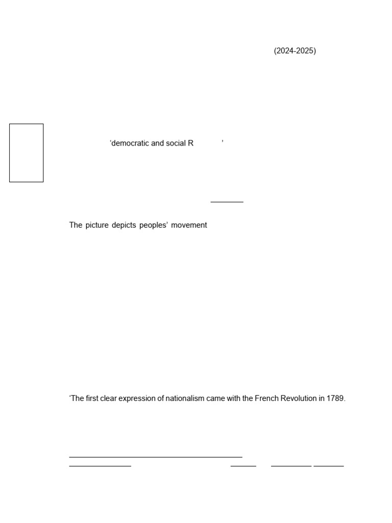 Nationalism in Europe (Notes) | PDF | German Empire | Italy