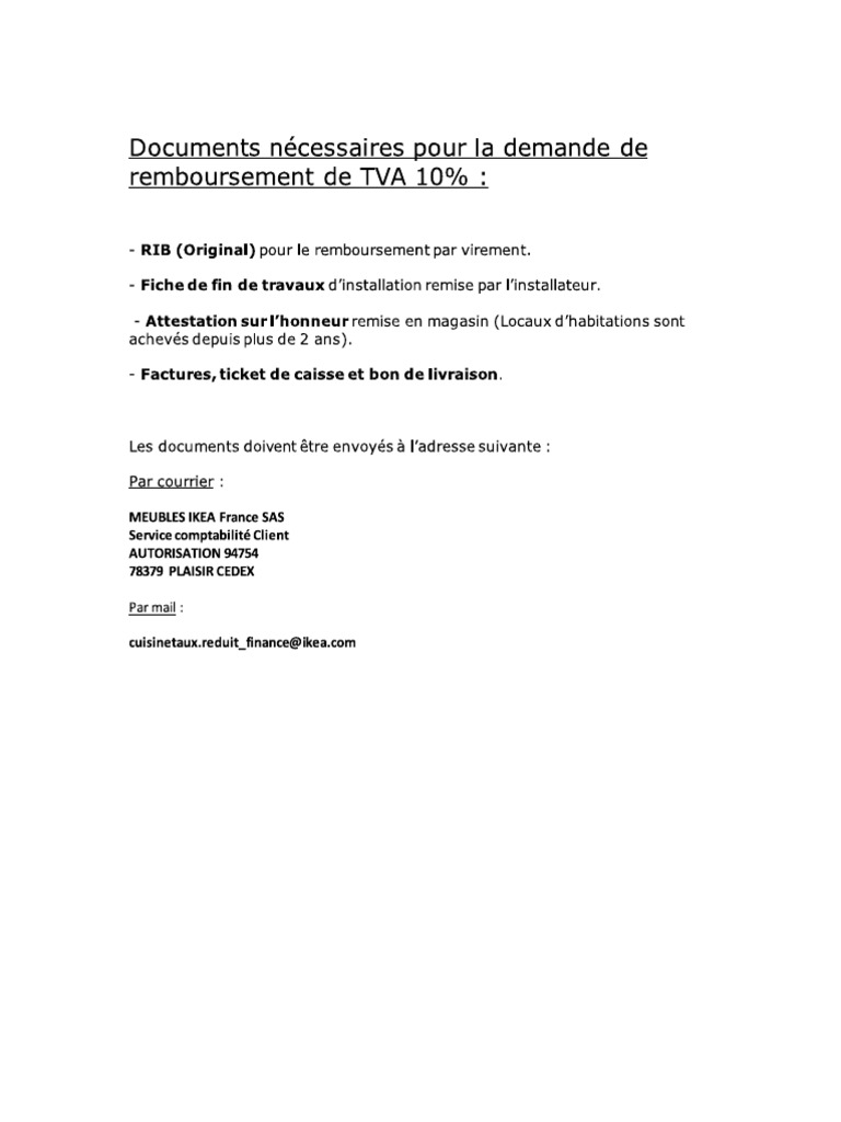 Documents TVA 10 | PDF