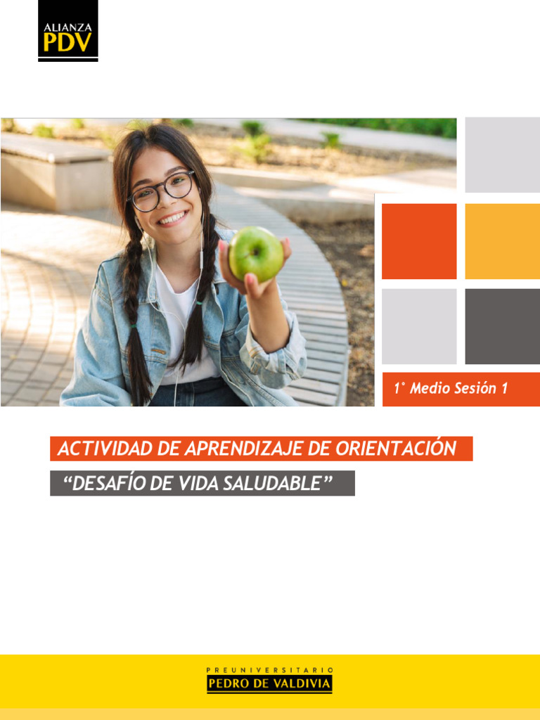 1°medio OA4 DESAFÍO SALUDABLE SESIÓN1 ACT | PDF