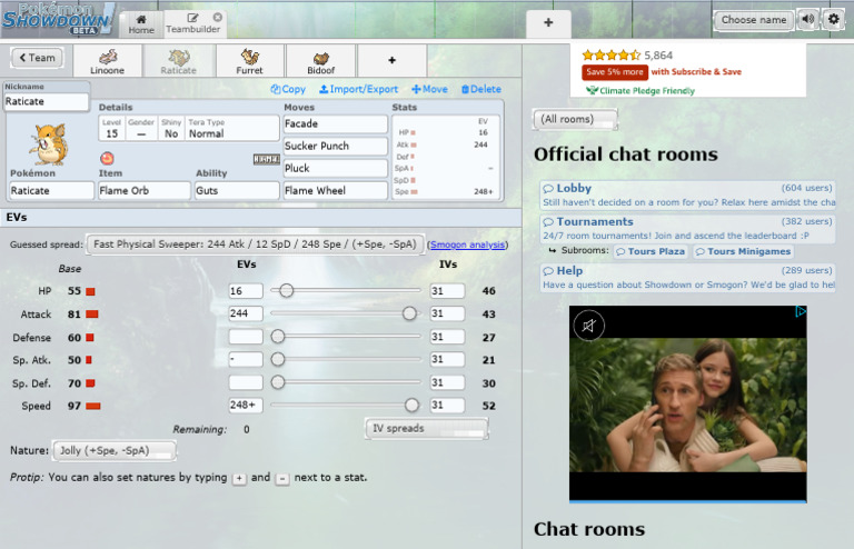 Teambuilder - Showdown! 3 | PDF