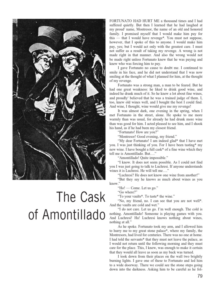 The Cask of Amontillado | PDF
