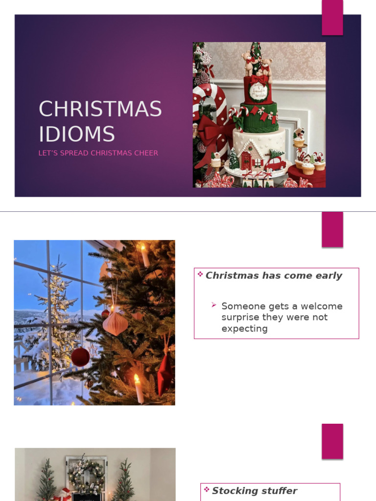 Christmas Idioms | PDF