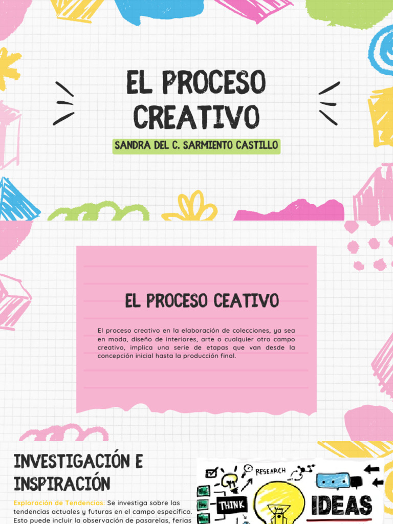EL PROCESO CREATIVO (1) | PDF