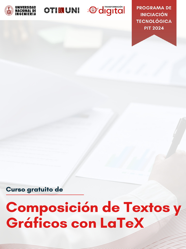 PIT 2024-Composición de Textos y Gráficos Con LaTeX 2024 | PDF | Informática