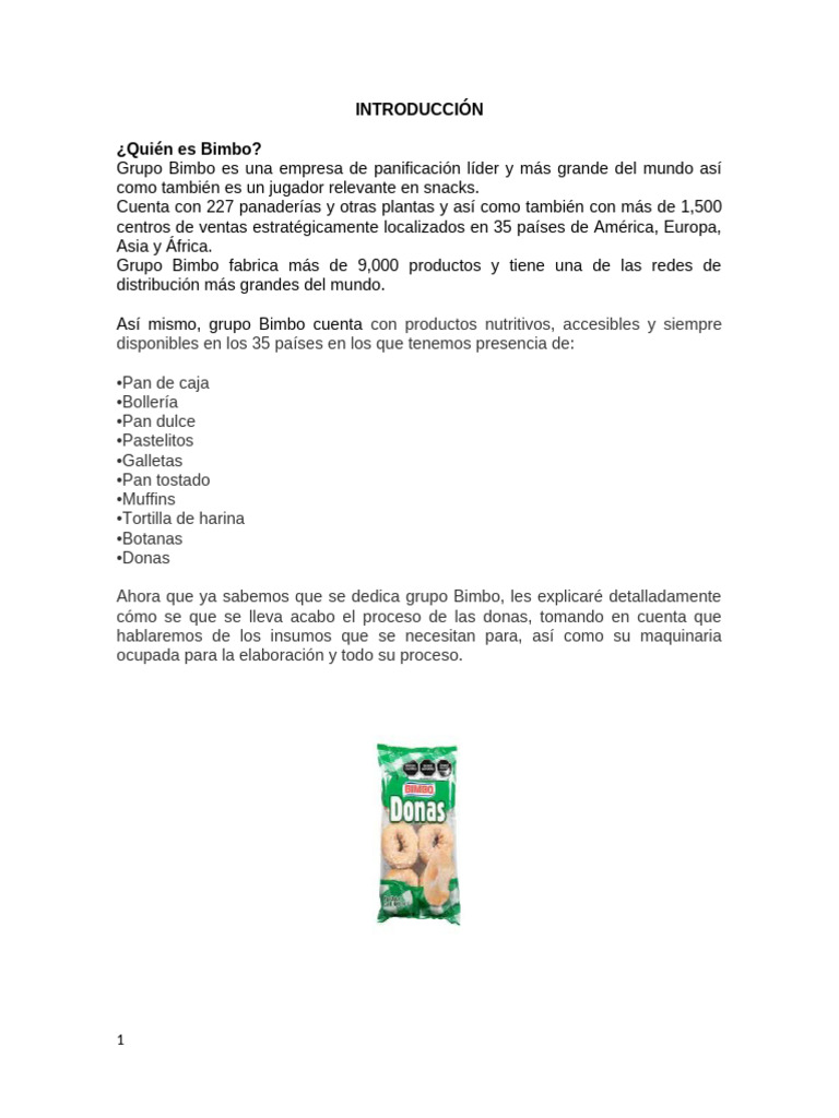 Bimbo | PDF
